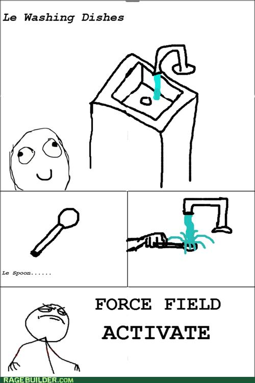 Force Field, ACTIVATE - Rage Comics - rage comics