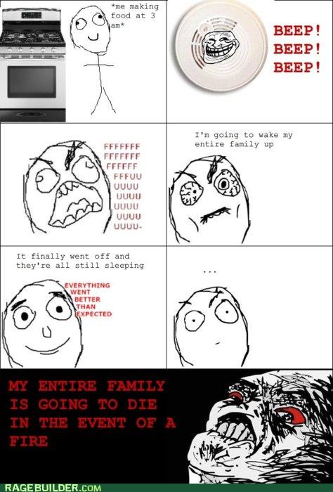 Fire! - Rage Comics - rage comics