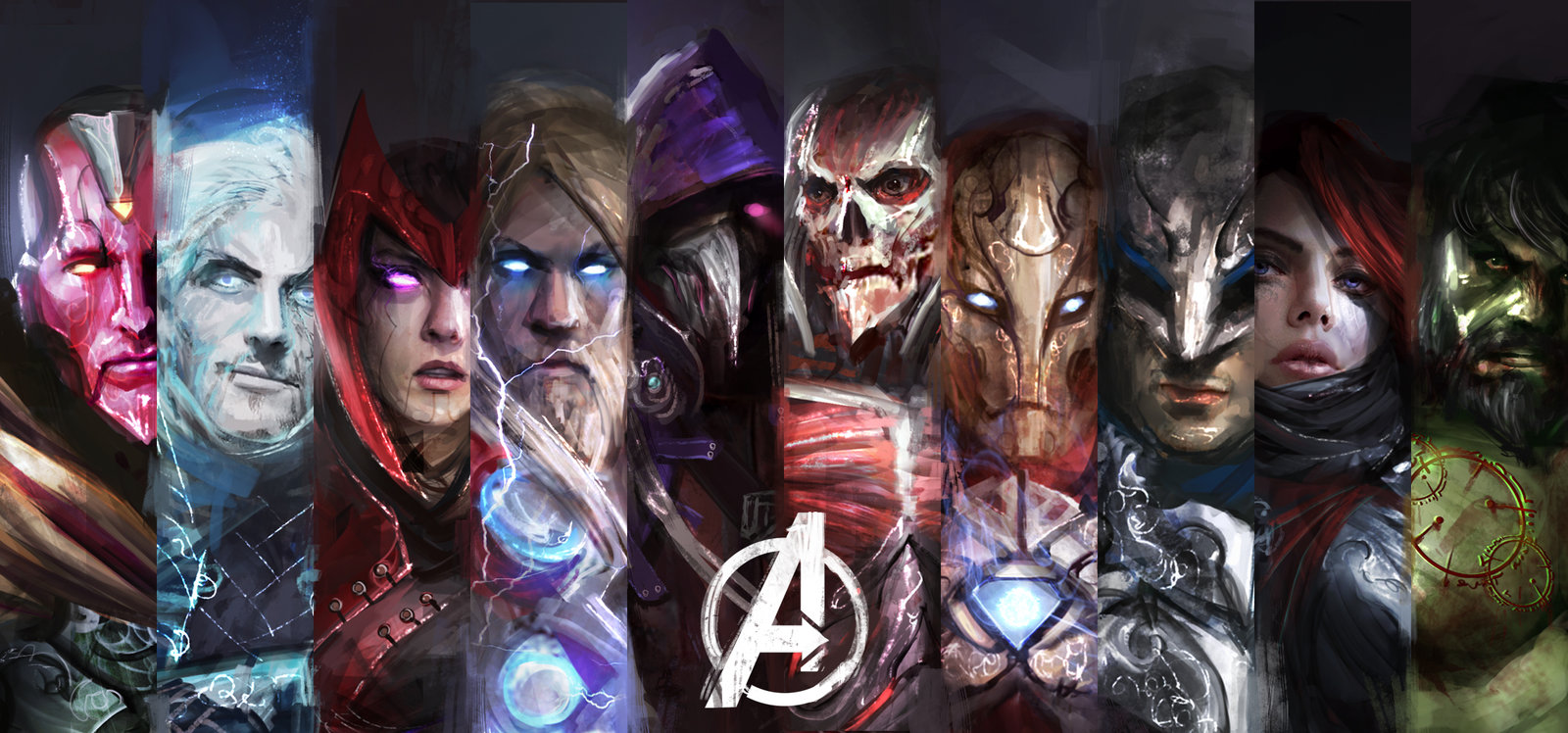 Marvel's Avengers Re-Imagined as Fantasy Heroes - Superheroes ...