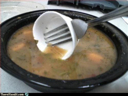 CLASSIC: Spork. You're Doing it Right. - There, I Fixed It - white ...