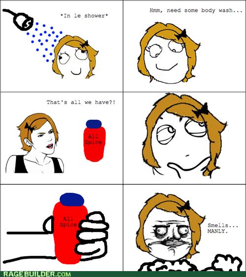 Smells Like Man - Rage Comics - rage comics
