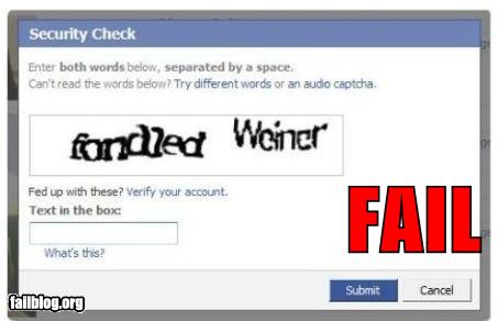 Captcha FAIL - FAIL Blog - Funny Fails