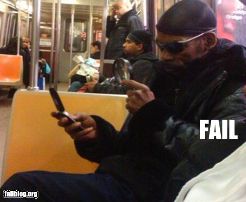 Magnifying Glass FAIL - FAIL Blog - Funny Fails