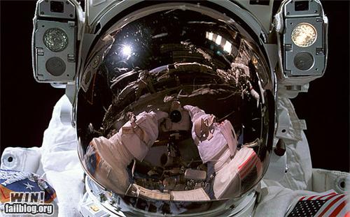 Astronaut Self Portrait