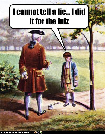 Historic LOLs - george washington - funny pictures history - Cheezburger