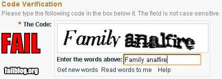 Captcha FAIL - FAIL Blog - Funny Fails