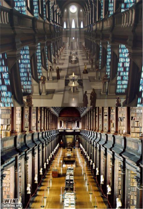 Star Wars Archives = Trinity Long Room WIN - WIN! - epic win photos