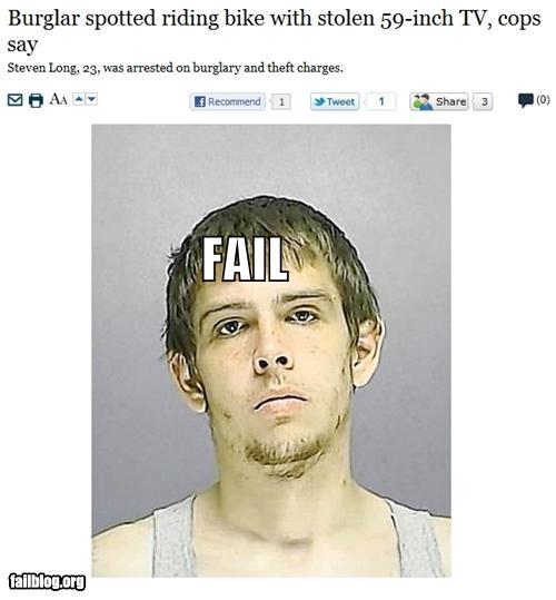 Probably Bad News: Obvious Criminal is Obvious - FAIL Blog - Funny Fails