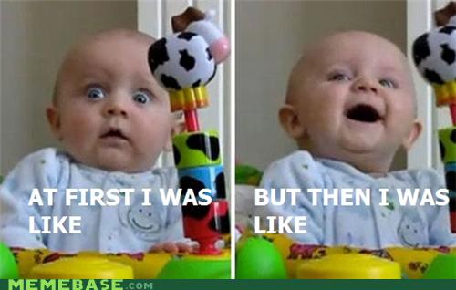 At First I Was Tyke - Memebase - Funny Memes