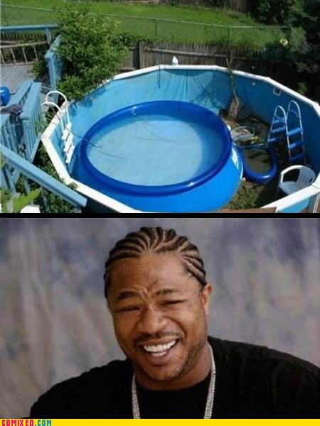 It's Poolception - Web Comics - 4koma comic strip, webcomics, web comics