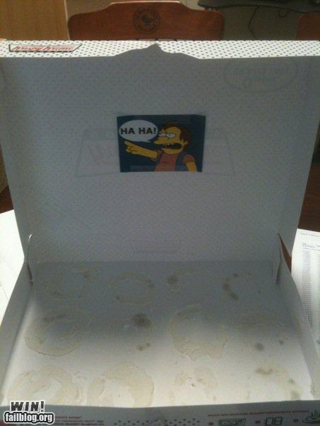 Empty Donut Box WIN - WIN! - epic win photos