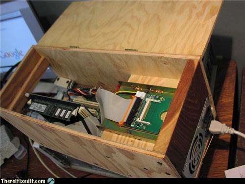 There, I Fixed It - computer repair - white trash repairs - Cheezburger