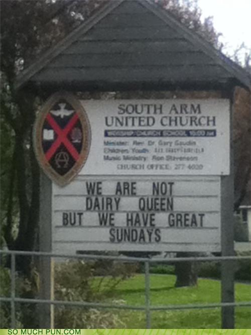 Puns - church - Funny Puns - Pun Pictures - Cheezburger