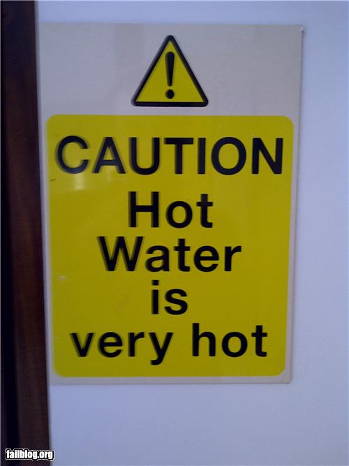Oddly Specific: But What About The Cold Water? - FAIL Blog - Funny Fails