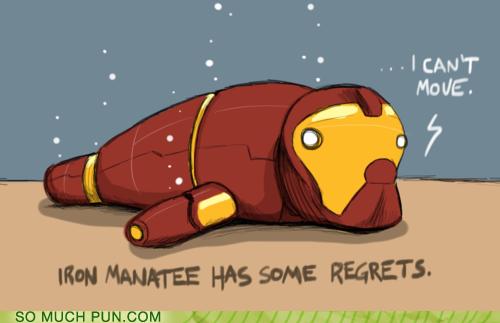 Puns - manatee - Funny Puns - Pun Pictures - Cheezburger