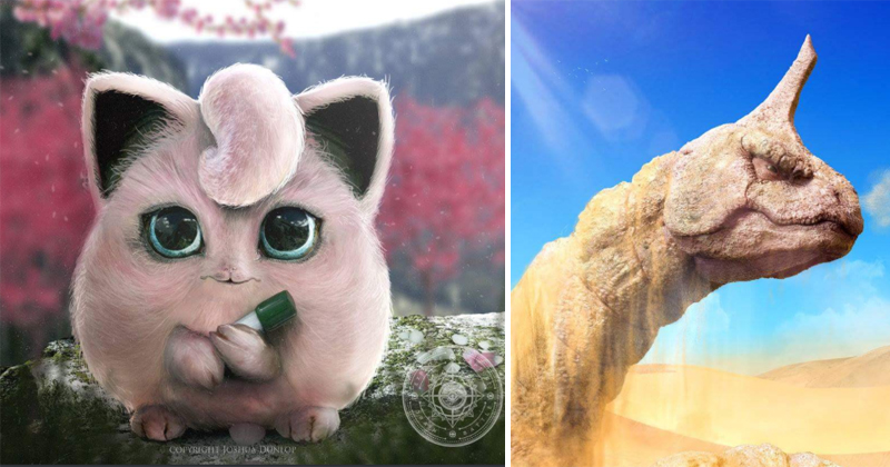 Pokémon Get The 3D Treatment In These Ultra Realistic Illustrations ...