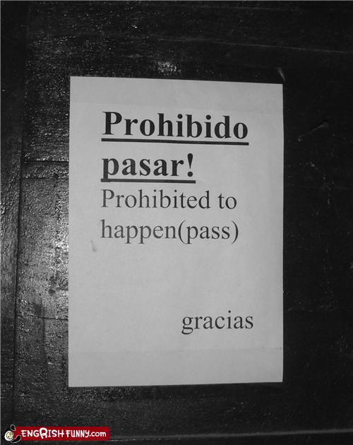 Engrish Funny - spanglish - Engrish Funny - Pics from around the world ...