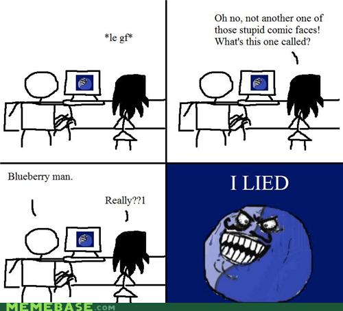 The Adventures of Blueberry Man - Rage Comics - rage comics