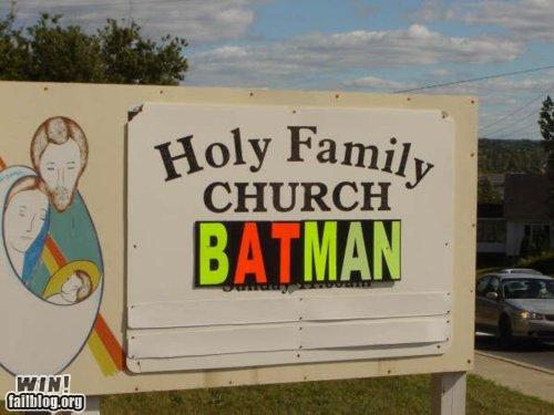Superhero Church WIN - WIN! - epic win photos