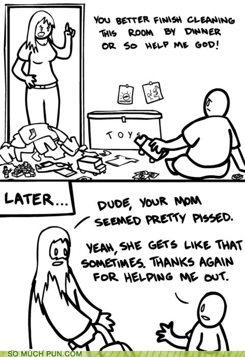 Puns - cleaning - Funny Puns - Pun Pictures - Cheezburger