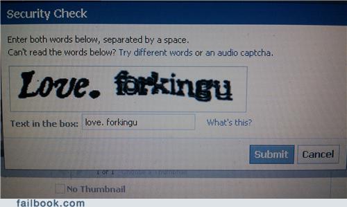 Failbook - captcha - Funny Facebook Fails - Failing On Facebook ...