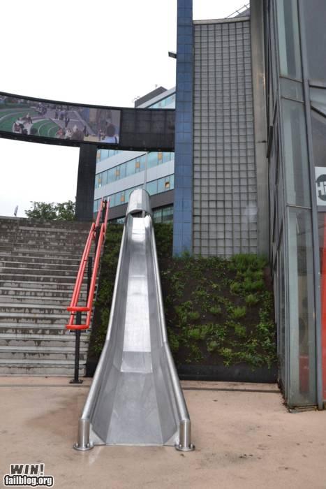 Taking the Slide WIN - WIN! - epic win photos