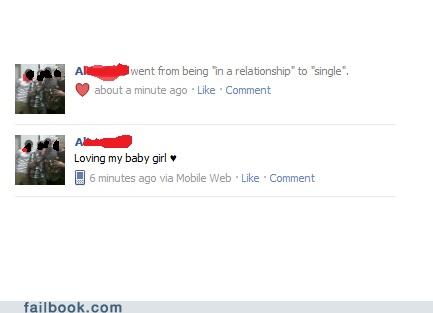 Failbook - relationship status - Funny Facebook Fails - Failing On ...