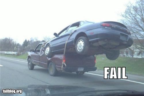 Towing FAIL - FAIL Blog - Funny Fails
