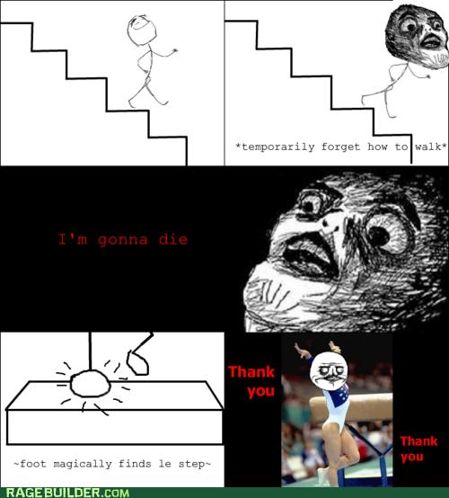 I Am a Gymnast - Rage Comics - rage comics