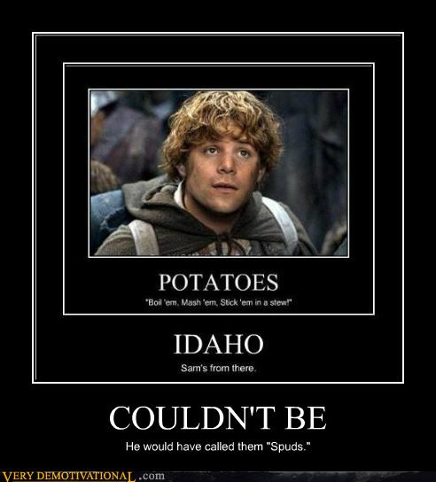Very Demotivational - potatoes - Very Demotivational Posters - Start ...