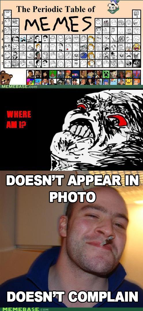 Reframe: Good Guy Greg Even Helped Make the Table - Memebase - Funny Memes