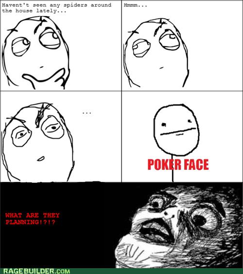 Rage Comics - poker face - Rage Comics - rage comics - Cheezburger