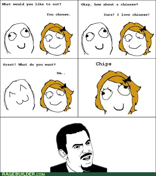 Rage Comics - food - Rage Comics - rage comics - Cheezburger
