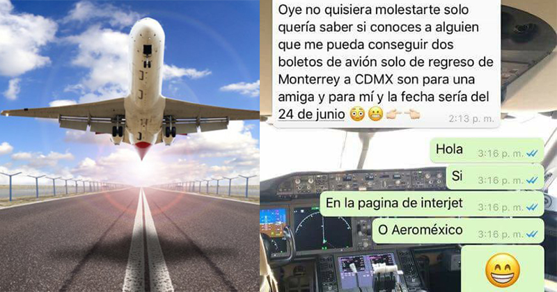 Este ex novio podrá saber volar un avión pero es un experto en memes ...