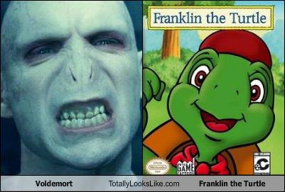 Voldemort Totally Looks Like Franklin the Turtle - Totally Looks Like
