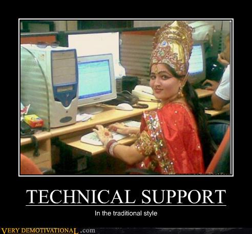 TECHNICAL SUPPORT - Very Demotivational - Demotivational Posters | Very ...