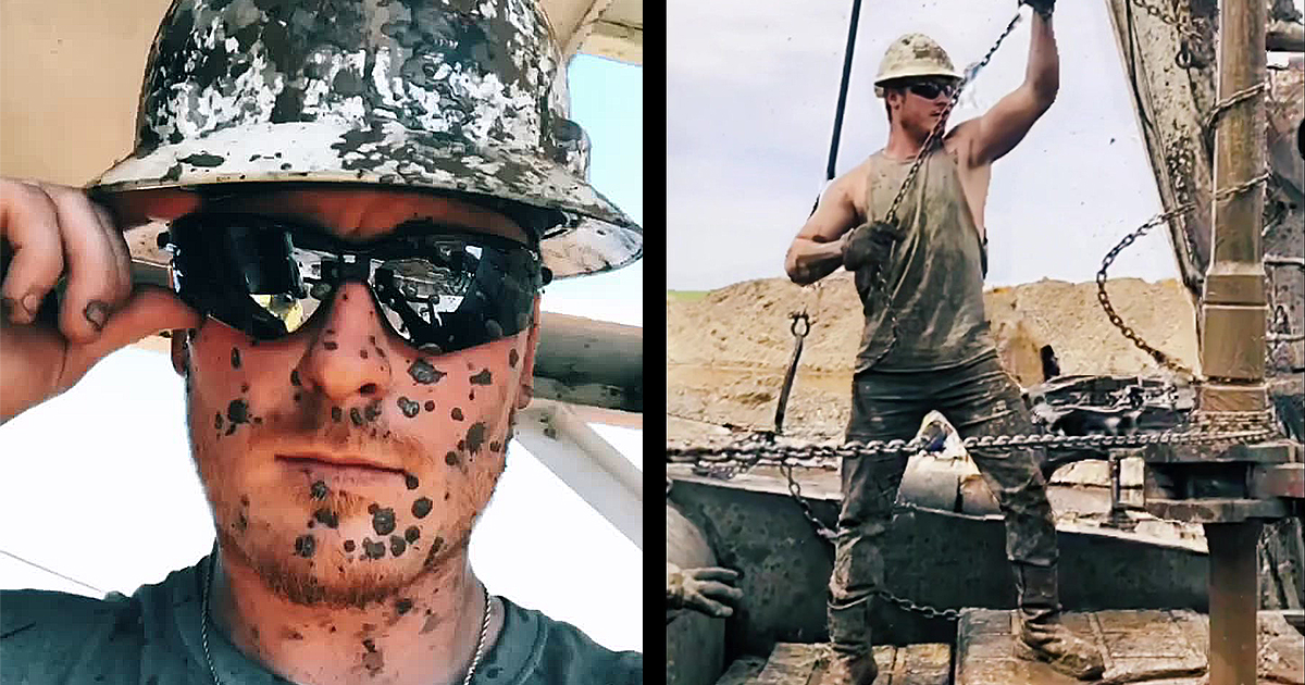 Oil Rig Roughnecks are Giving TikTokers an Insight Into the Tough Blue ...
