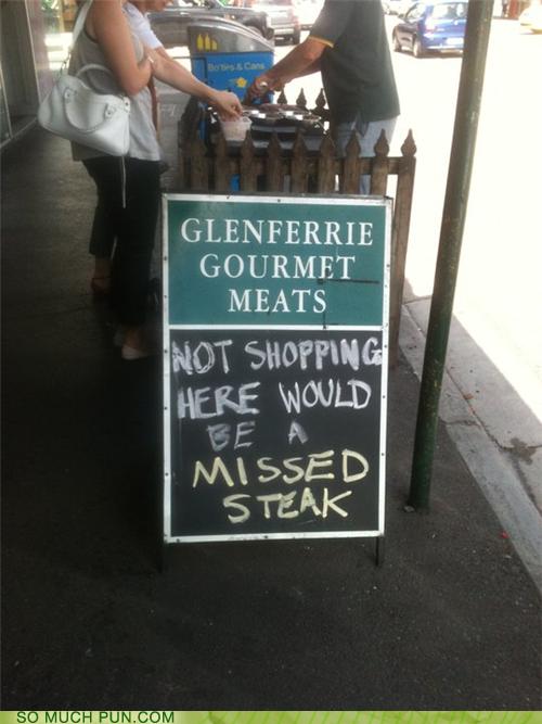 Puns - meat - Funny Puns - Pun Pictures - Cheezburger