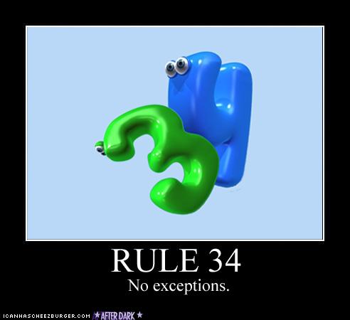 Rule 34 No Exceptions