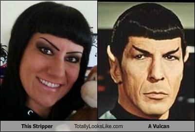 This Stripper Totally Looks Like A Vulcan - Totally Looks Like