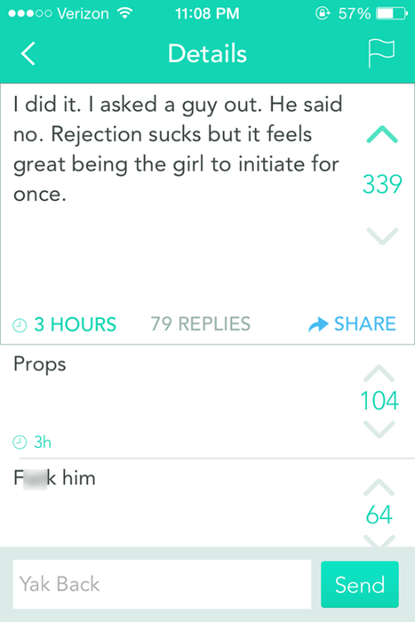Yik Yak Brings People Together - Dating Fails - dating memes, dating ...