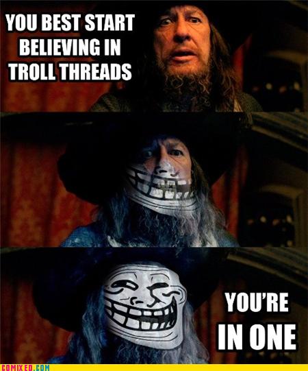 Beware Ye' Troll Threads - Web Comics - 4koma comic strip, webcomics ...