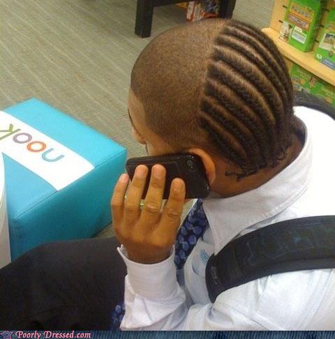 Ghetto Mullet - Poorly Dressed - fashion fail