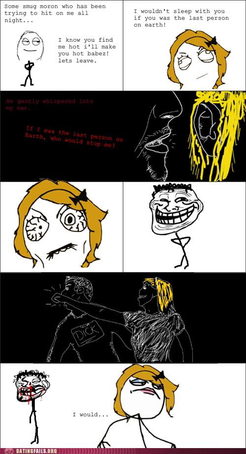 In Which Robert Neville Meets a Zombie - Dating Fails - dating memes ...