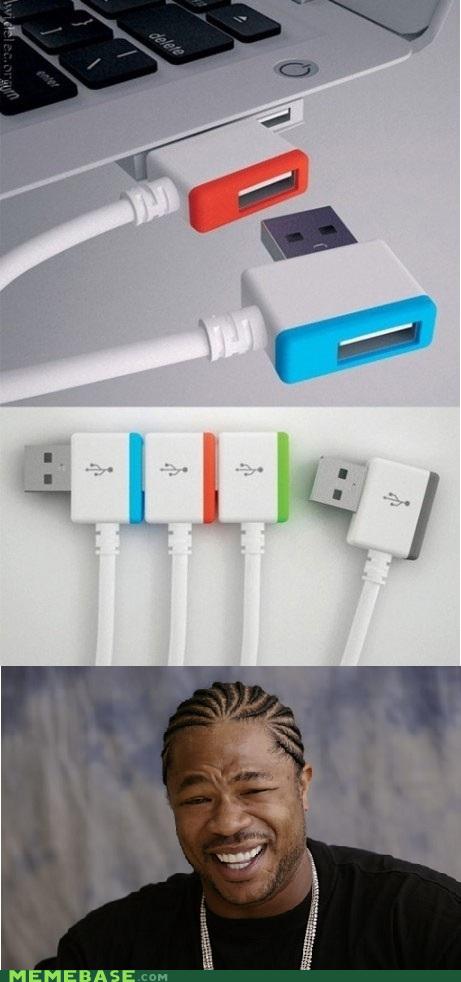 Yo Dawg, I Heard USB - Memebase - Funny Memes