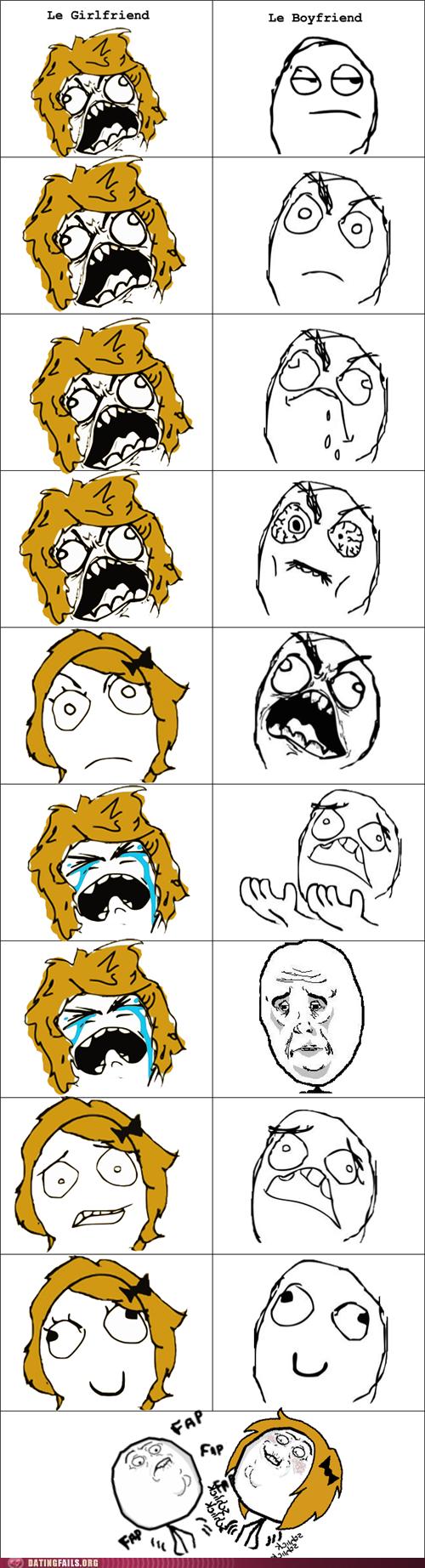 A Day in the Life of a Relationship - Dating Fails - dating memes ...