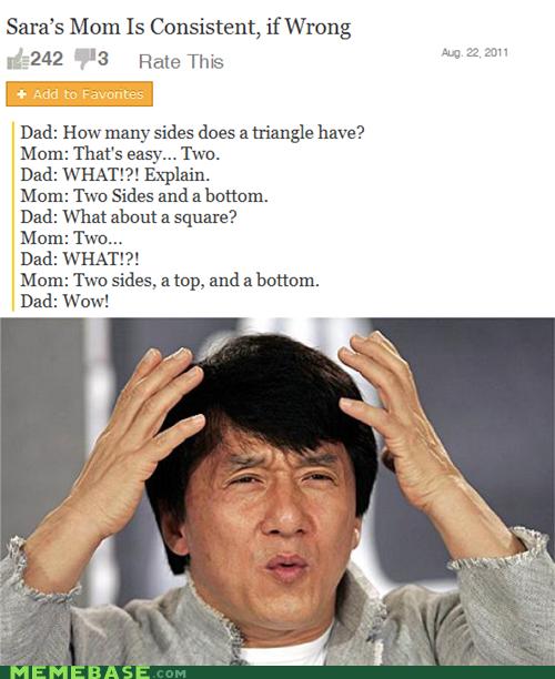 My Brain Is Full of Geometry - Memebase - Funny Memes