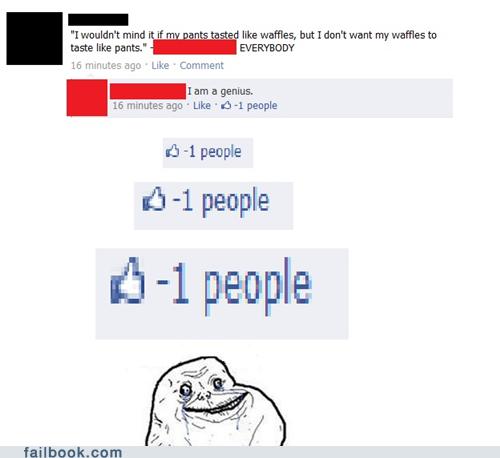 Forever Alone - Failbook - Failing On Facebook