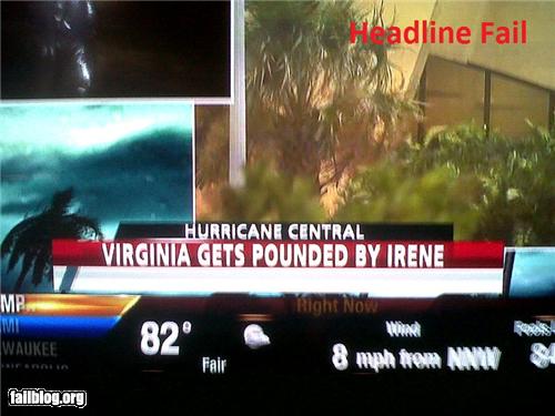 Probably Bad News: Hurricane Reporting Blows - FAIL Blog - Funny Fails