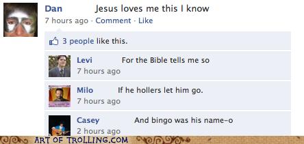 Art of Trolling - jesus - Troll Tricks and Pranks - Trolling 101 ...